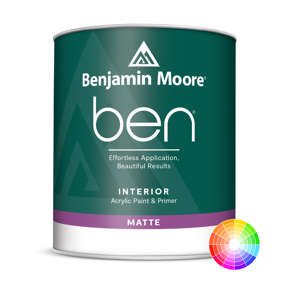 BENJAMIN MOORE BEN INTERIOR MATTE – Decorating Supplies Online