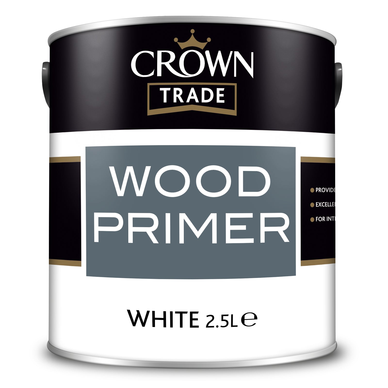 Crown Trade Oil Based Wood Primer White – Decorating Supplies Online