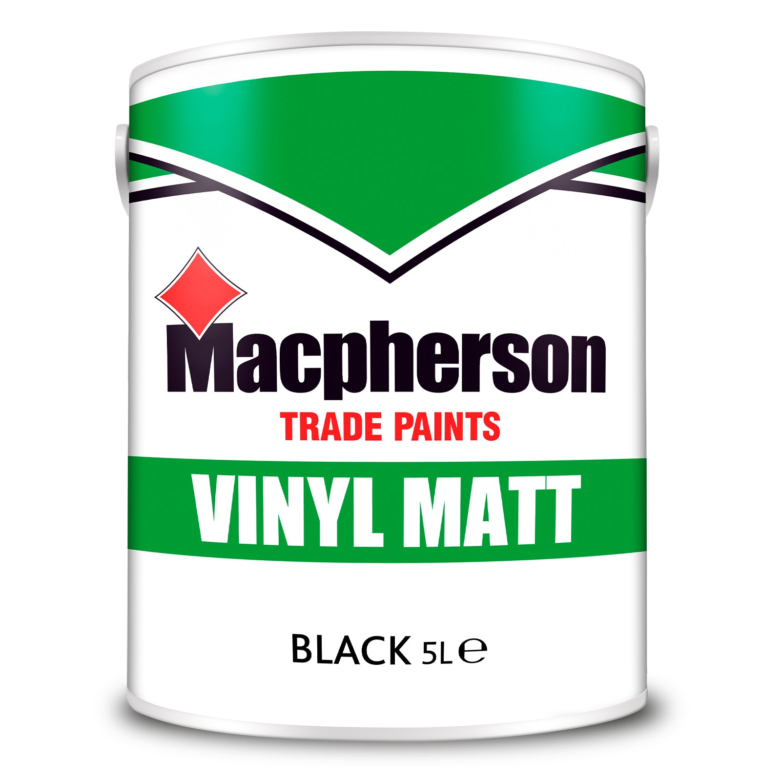 MACPHERSON VINYL MATT EMULSION BLACK – Decorating Supplies Online