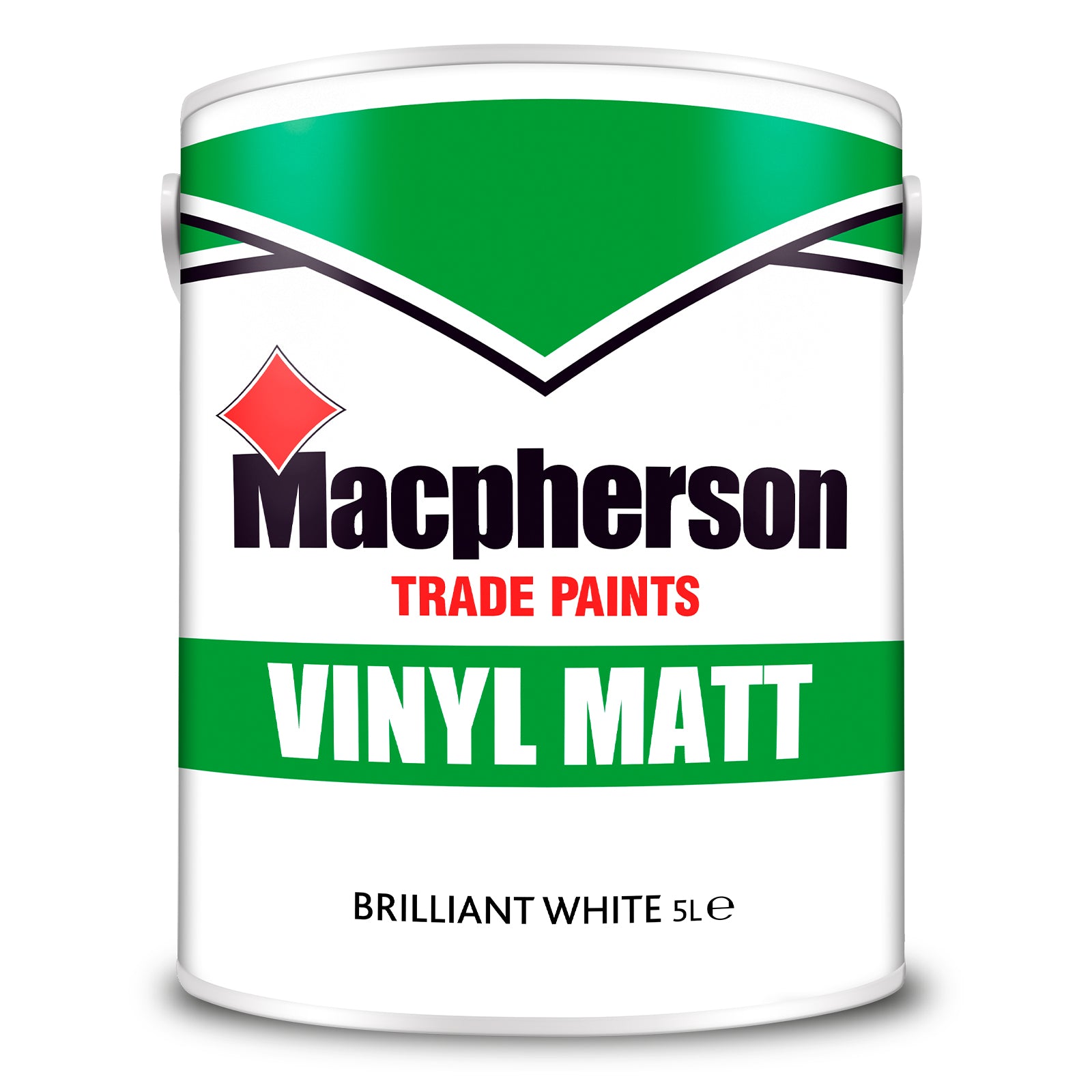Macpherson Vinyl Matt Emulsion Brilliant White – Decorating Supplies Online