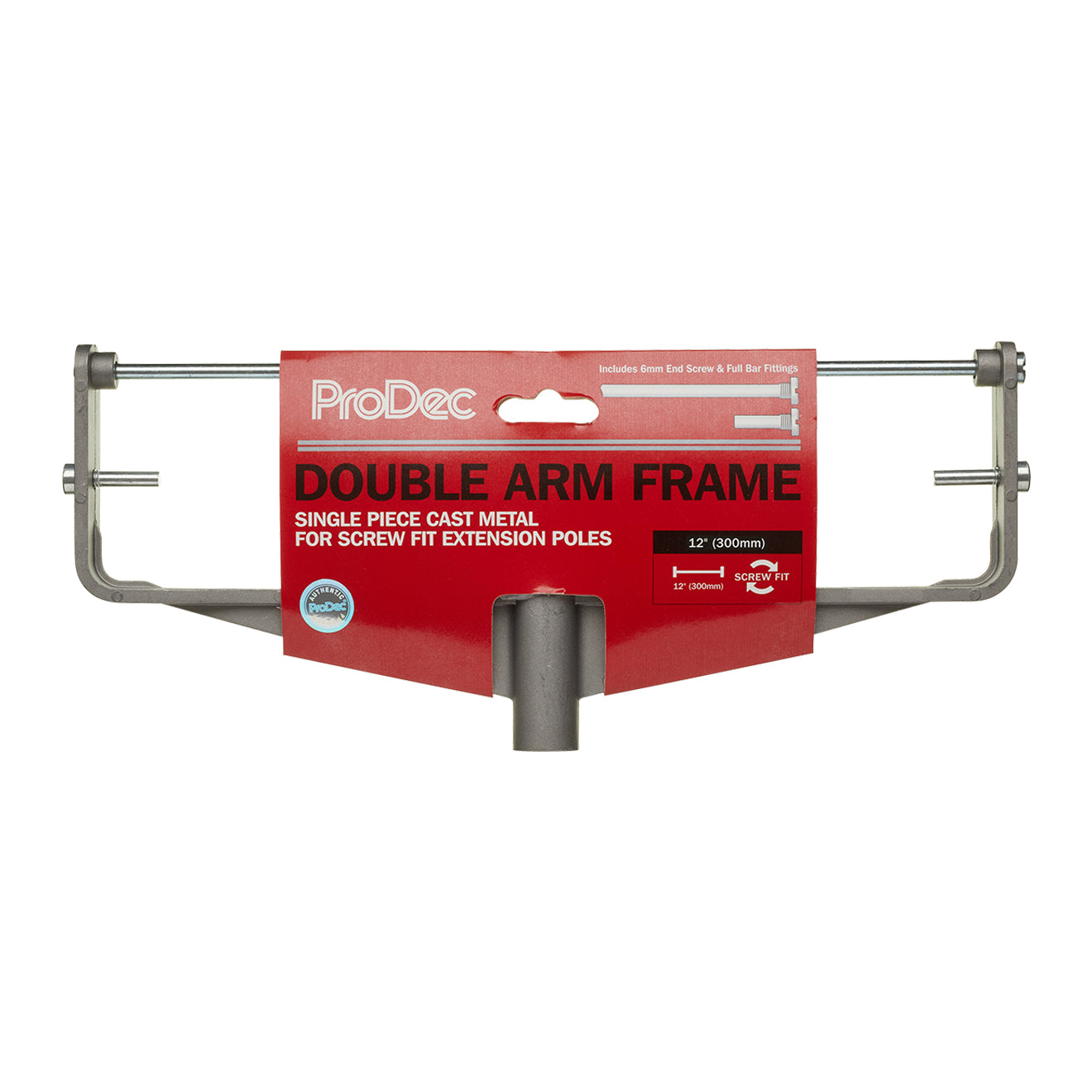 Prodec Cast Aluminium Double Arm Roller Frame 12" – Decorating Supplies ...
