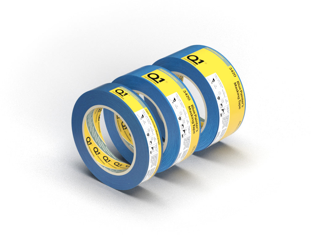 Q1 Blue Painters 14 Day Masking Tape 3420 – Decorating Supplies Online