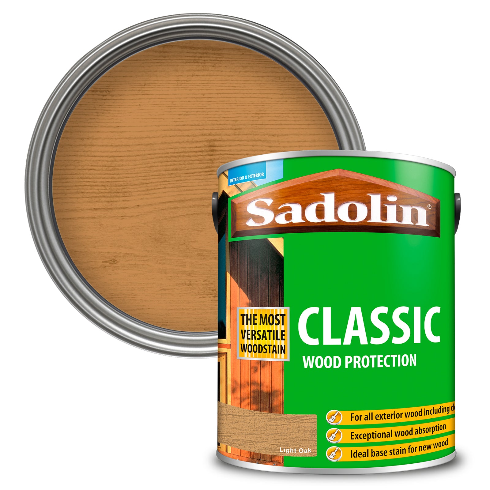 SADOLIN CLASSIC ALL PURPOSE WOODSTAIN LIGHT OAK – Decorating Supplies ...