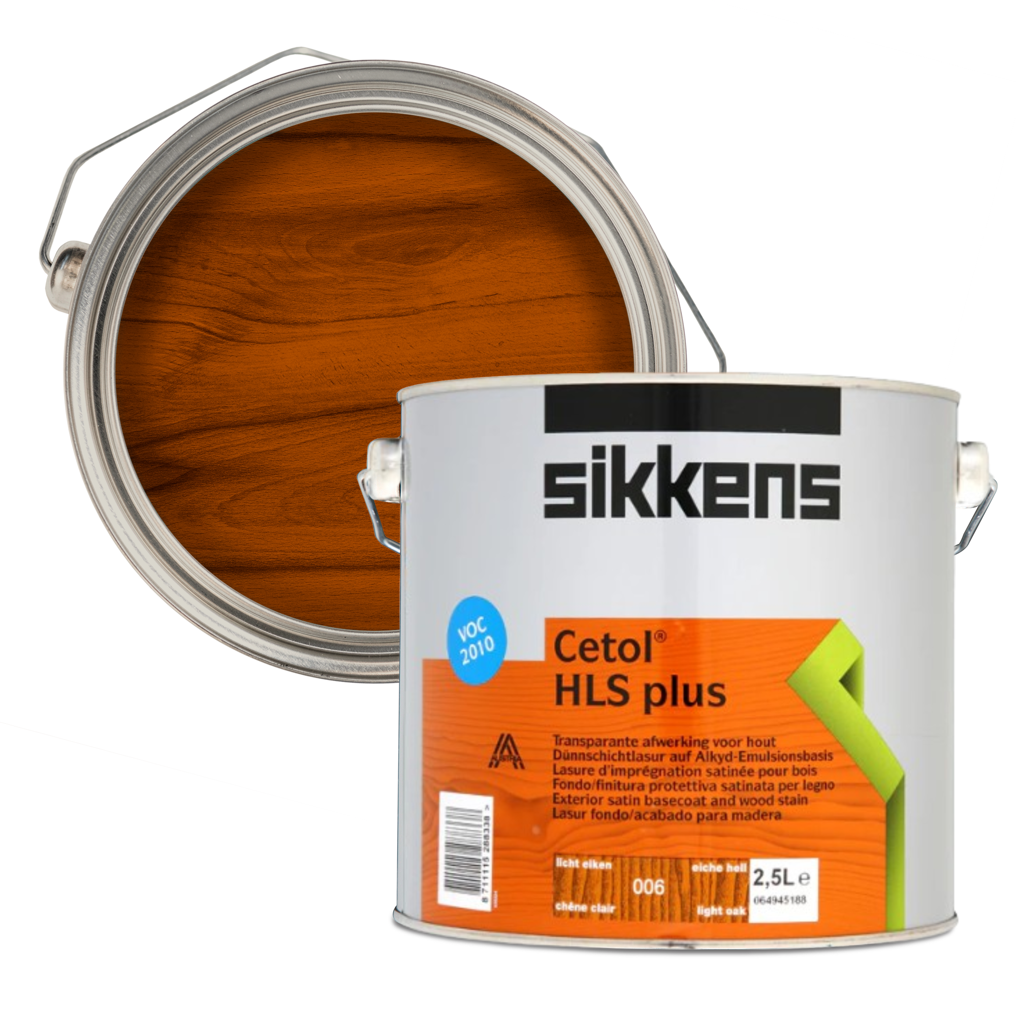 SIKKENS CETOL HLS PLUS WOODSTAIN BASE COAT LIGHT OAK (006) – Decorating ...
